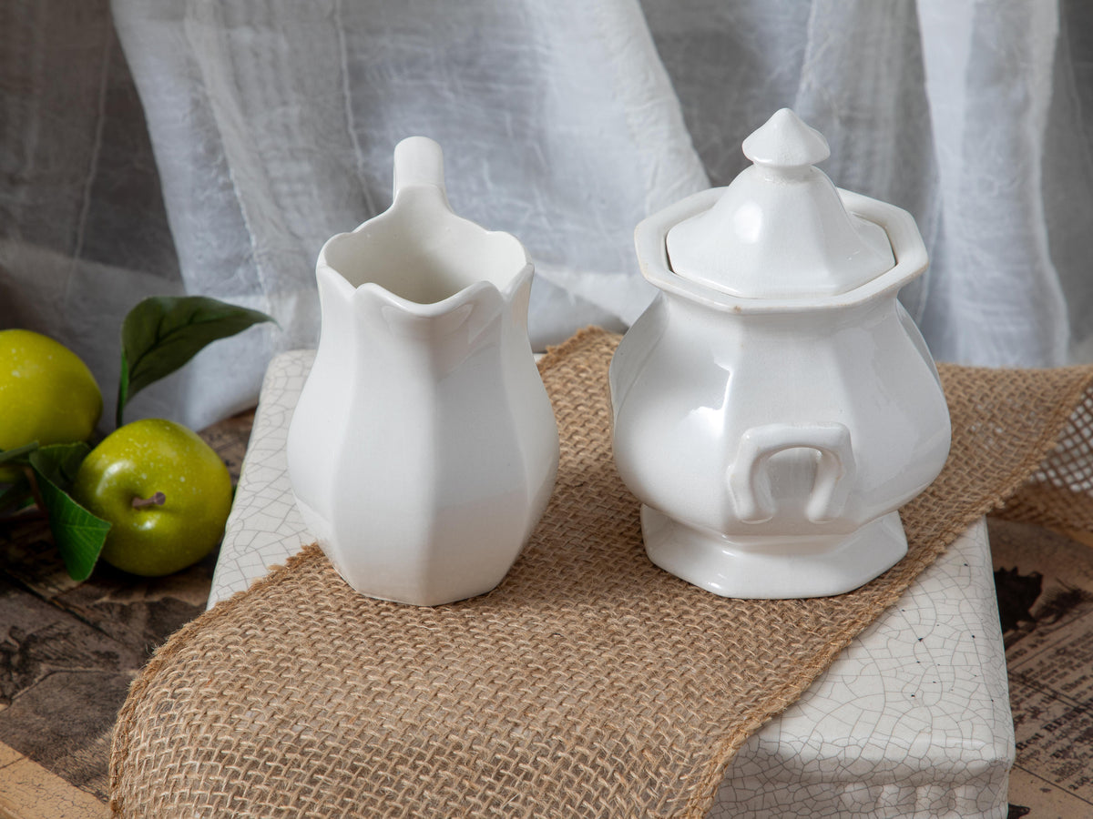 High Tea- Wm Adams & Son ironstone sugar and creamer set – Frog Hollow ...